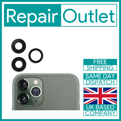 iPhone 11 Pro / iPhone 11 Pro Max Back Camera Lens Glass Replacement UK ...