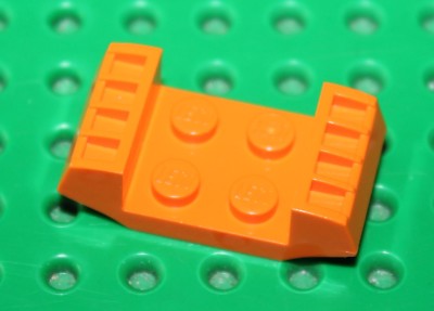 Lego Racers Orange Plate Modified 2x2 with Grills ref 41862/set 4592 ...