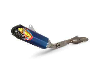 FMF 4.1 Full Ti Exhaust w/MegaBomb Pipe Kawasaki KX250F/KX250 2017-2020 ...