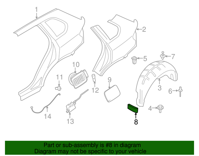 51757290668 - Deflector lip rear right - BMW for sale online | eBay