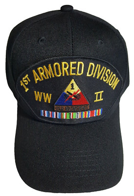 U.S. ARMY 1ST ARMORED DIVISION WWII Military Ball Cap | eBay
