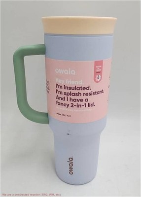 Owala 40oz Straw Stainless Steel Tumbler - Periwinkle Twinkle READ ...