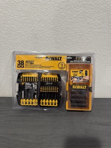 NEW DeWalt DW2169 38-Piece Impact Driver Accessory Set with Cases NIB ...