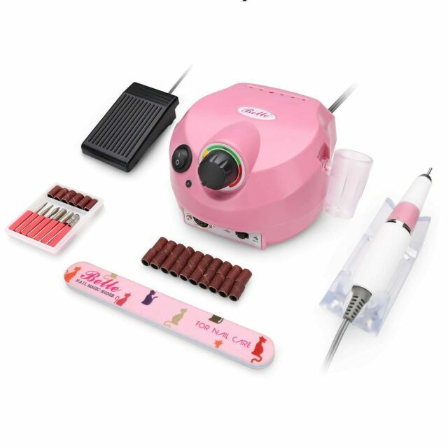 Belle 30000RPM Electric Manicure Nail Drill File Machine Set for sale ...