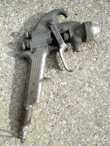 Binks Spray Gun Model 19 with spray tip 66 SE | eBay