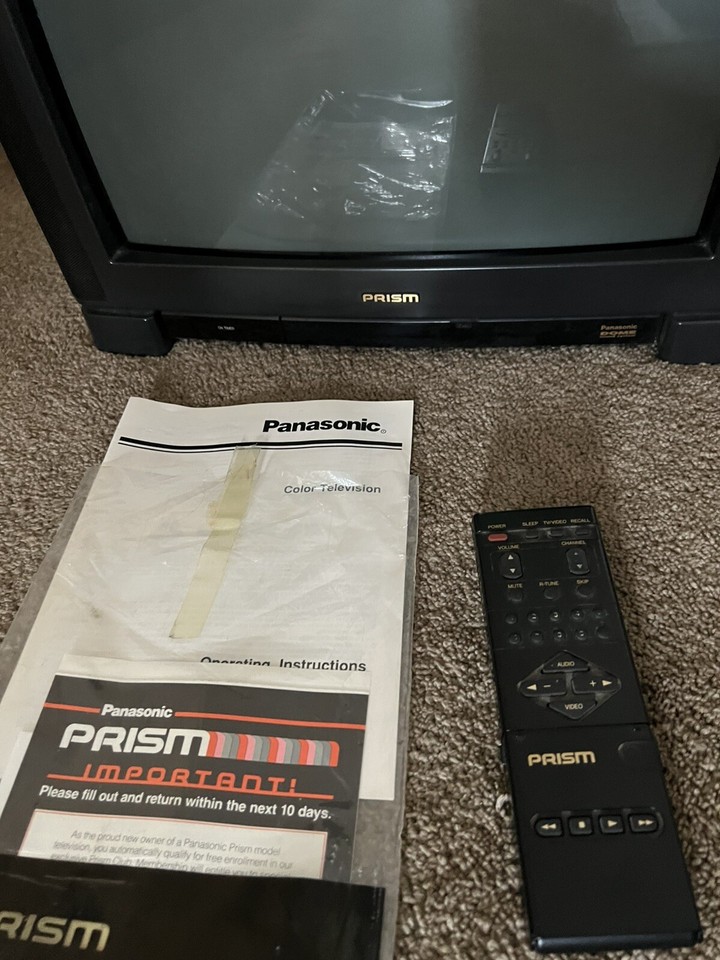 Panasonic Prism CRT Tv S | eBay