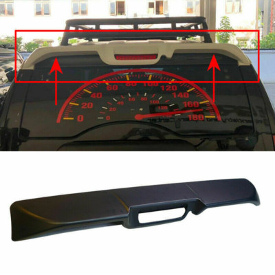 Unpainted Black Rear Trunk Spoiler Wing Lip Flap Guard For FJ Cruiser ...