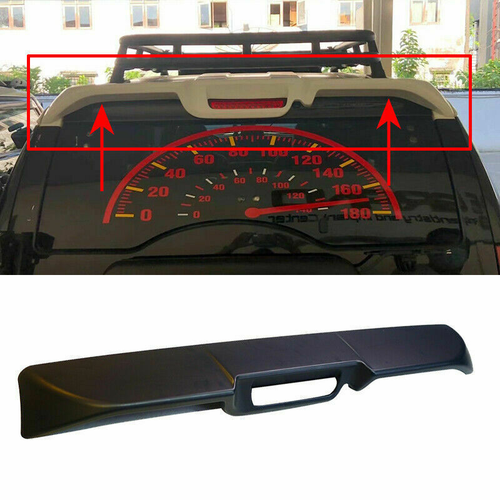 Unpainted Black Rear Trunk Spoiler Wing Lip Flap Guard For FJ Cruiser ...