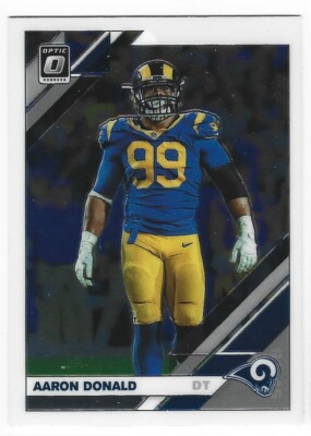 AARON DONALD 2019 DONRUSS OPTIC #55 RAMS PITT PANTHERS S4 | eBay