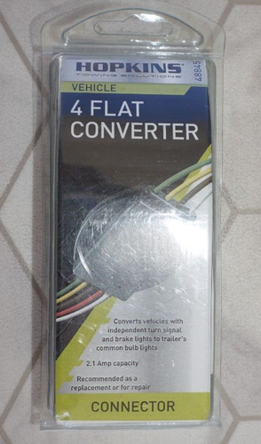 Hopkins Towing Solutions Vehicle 4 Flat Converter Connector 48845 | eBay