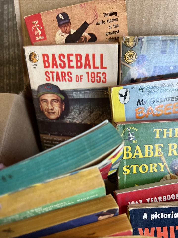 Set ot 26 Vintage Baseball Collector’s Fan Books | eBay