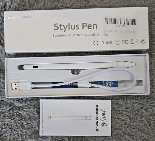 Stylus Pen Superfine Nib Active Capacitive for iPad Pro 11 iPad 9th ...