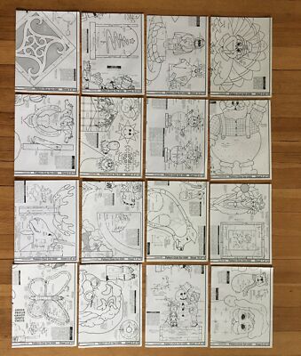 Woodworking Craft Pattern LOT OF 16 Winfield Collection Christmas ...