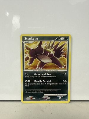 STUNKY - 76/100 - Stormfront - Common - Pokemon Card - NM | eBay