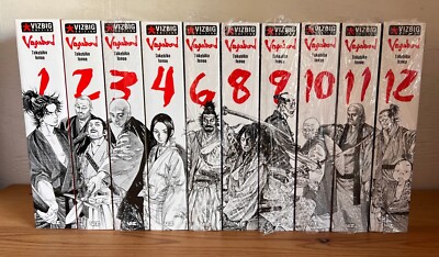 Vagabond VizBig Edition (Vol. 1-6,8-12) English Manga Graphic Novel New ...