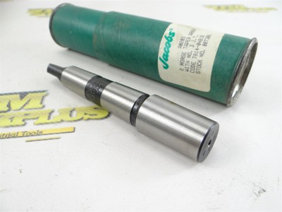 NEW JACOBS DRILL CHUCK ARBOR 2MT SHANK 3JT TAPER #A0203 | eBay
