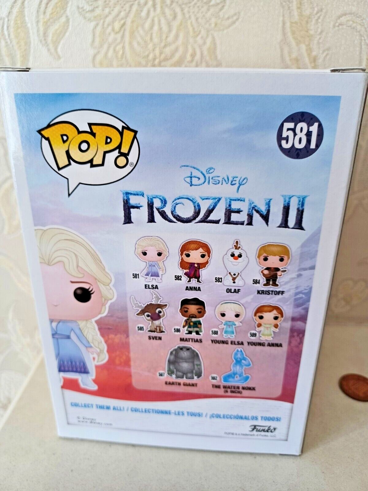 Elsa Funko Pop! Movies: Frozen II - Elsa Vinyl Figure # 581 B5 ...