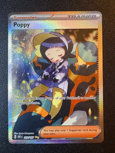 Poppy (227/197) Illustration Rare | Pokémon SV03 Obsidian Flames | LP ...