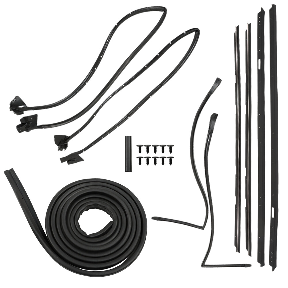 new For 81-88 Chevrolet Monte Carlo SS Complete Weatherstripping Kit ...