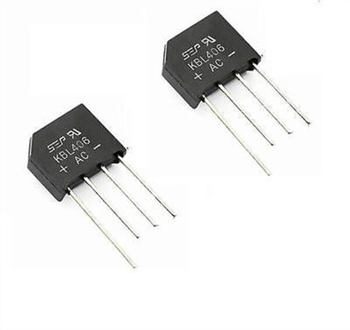 3Pcs Single Phase KBL406 KBL-406 4A 600V Diode Rectifier Bridge New Ic ...