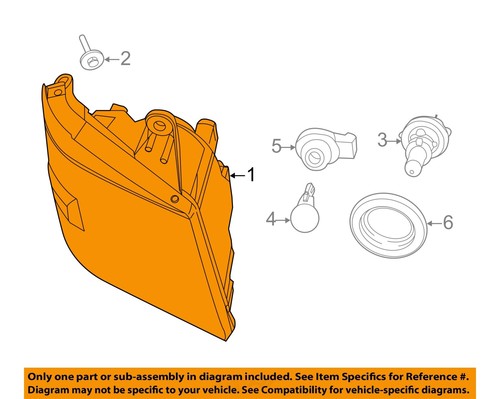 CHRYSLER OEM 14-20 CV Front Lamps Headlamp Components-Headlamp Assy ...