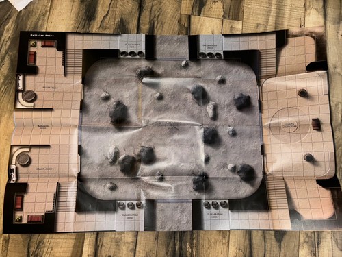 Star Wars Miniatures Double-Sided Rattatak Arena / Teth Monastery map ...