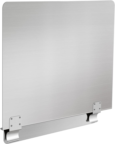 Coated Steel Commercial Deep Fryer Splash Guard 20-1/2" W X 18" H Side ...