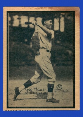 1931 W517 Set-Break # 32 Mule Haas LOW GRADE *GMCARDS* | eBay