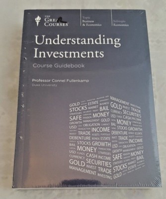 Understanding Investments / 4 DVD Discs & Book Business Economics NEW ...