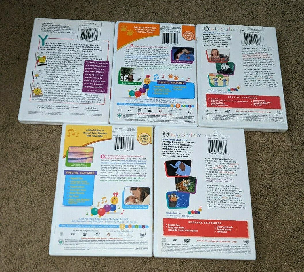 Baby Einstein World Animals Dvd Menu