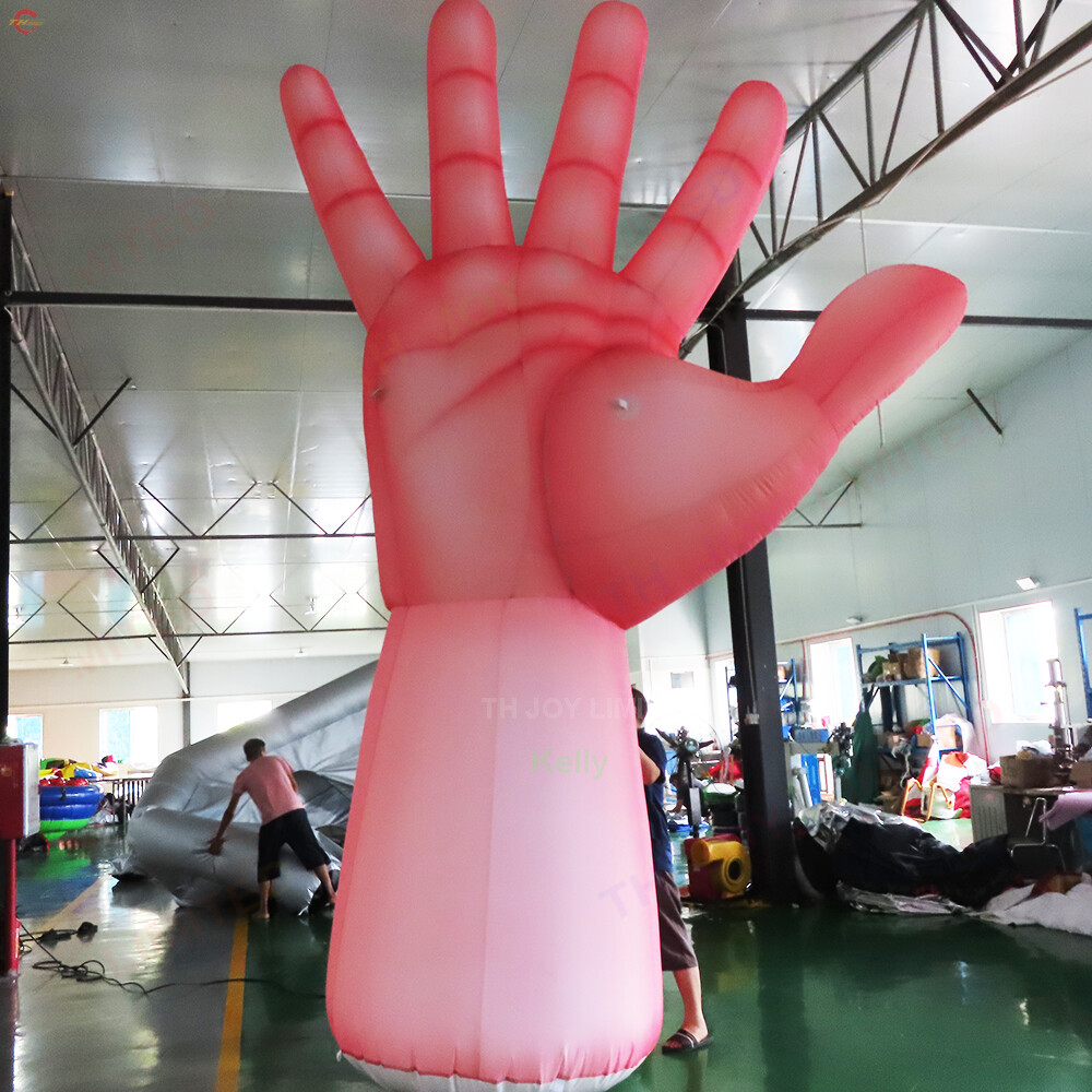 10ft Oxford Giant Inflatable Hand Model with Air Blower For Outdoor ...