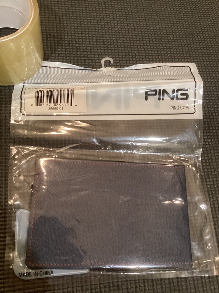 Ping Golf Scorecard Yardage Book Cover NEW Original Package | eBay