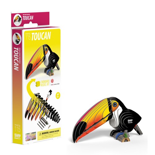 EUGY D5079 Toucan 3D Model Craft Kit, 5060122736923 | eBay