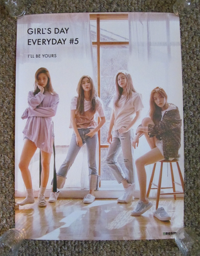Girl's Day Everyday # 5 Promo Poster Version B Group KPOP | eBay