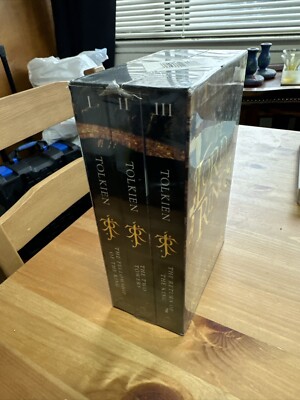 The Lord of the Rings LOTR by J. R. R. Tolkien 2001 3 Volume Edition ...