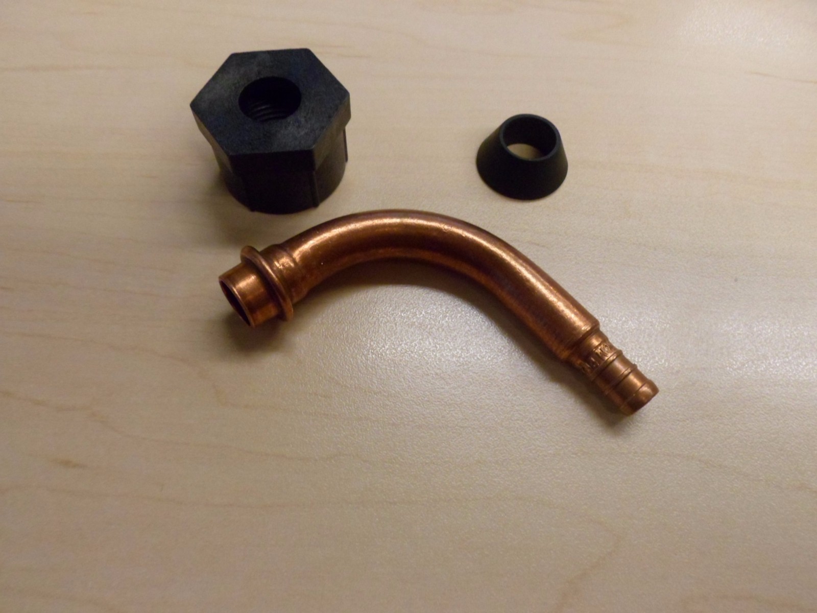 XLCSE23C Lot of 10 - Pex Fittings 3/8" Copper Insert x Closet w/Swivel ...