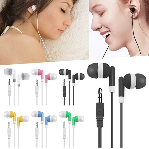 Color In Ear Cordless Music 3.5mm Earphones Tablet Mp3 Mp4 Universal ...