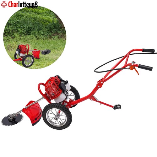 Hand Push Type Grass Cutter Lawn Mower Trimmer Gasoline Brush Cutting ...
