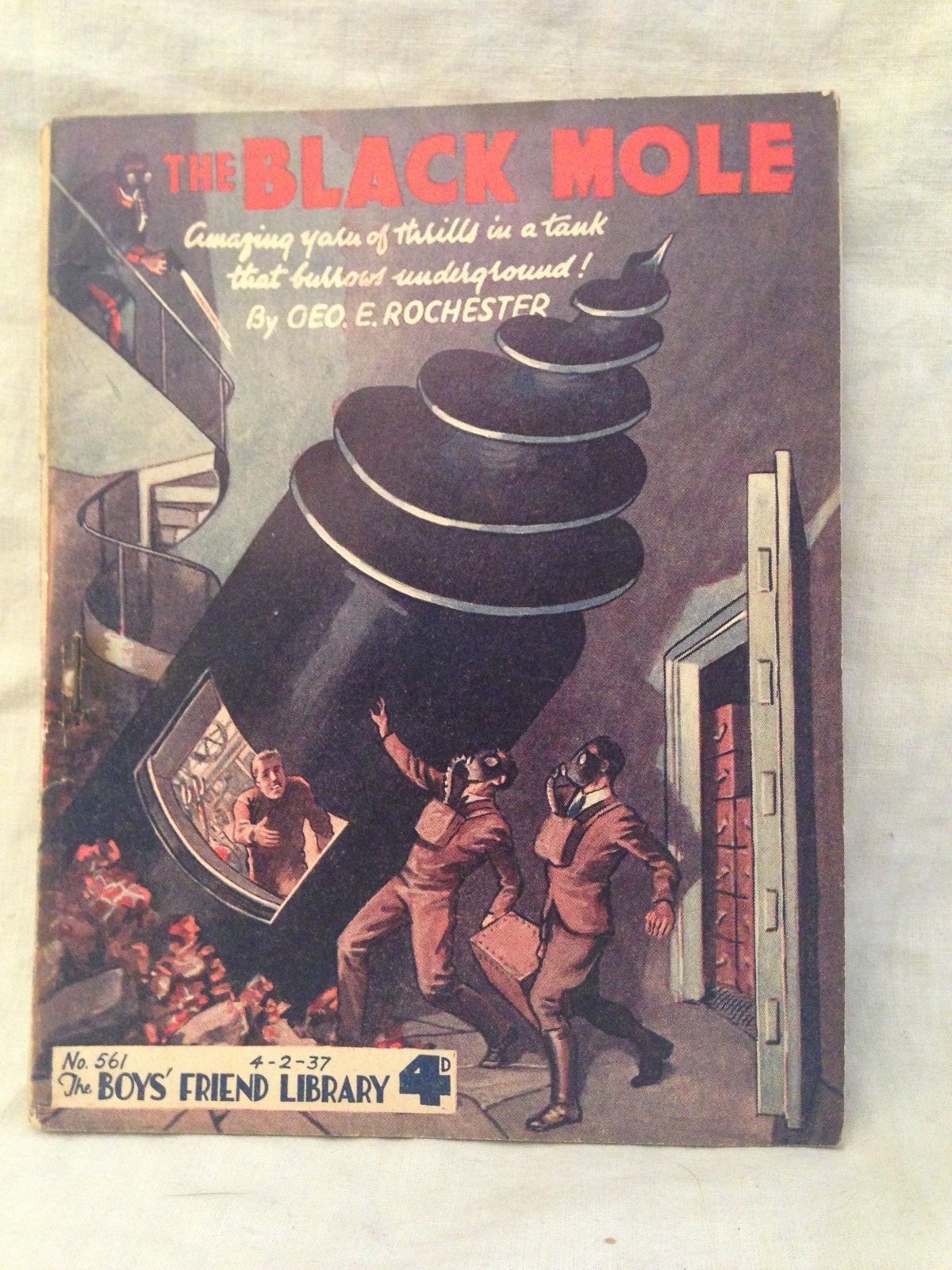 George E Rochester - Black Mole - #561 Boys Friend Library - 1937 ...