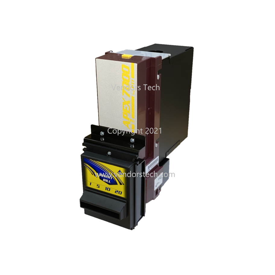 New Pyramid Apex 7401-U14-USA Bill Acceptor Validator, 24 VDC MDB, $1 ...