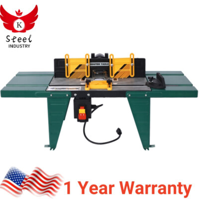 Aluminium Electric Benchtop Router Table Wood Working Craftsman Tool | eBay
