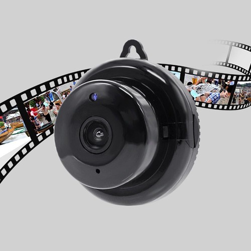 Detection Mini Nightvision Two Way Audio Camera HD Wireless Indoor ...