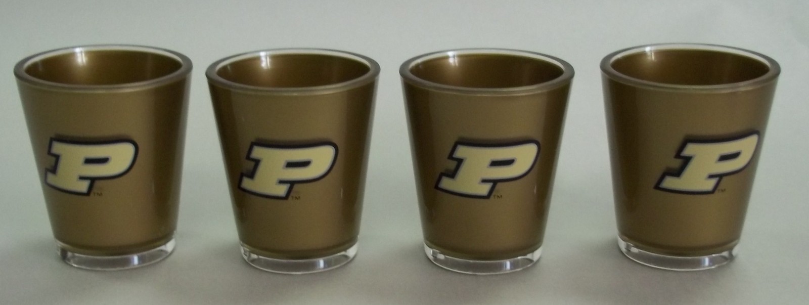 Purdue Boilermakers Shot Glass Set Acrylic Set of 4 | eBay