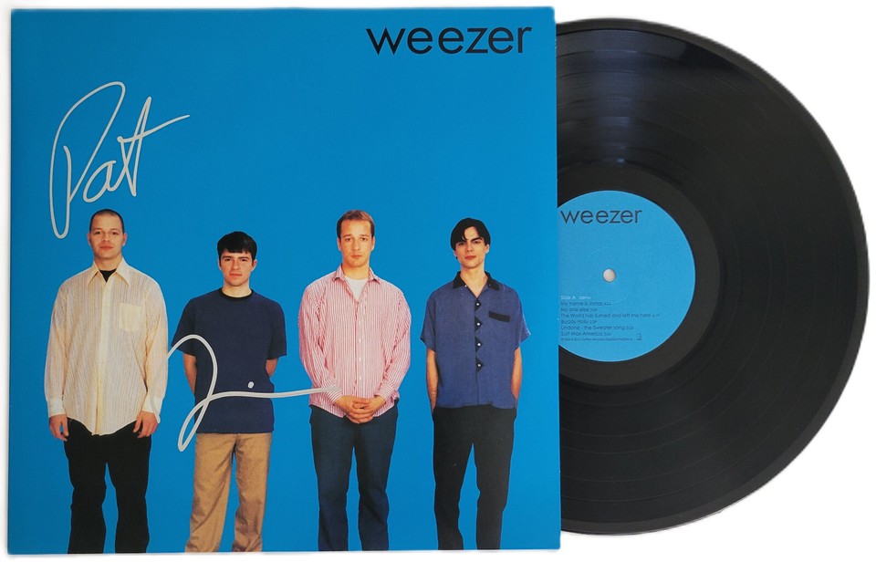 Rivers Cuomo Pat Wilson Signed Weezer Album COA Proof Autographed Vinyl ...