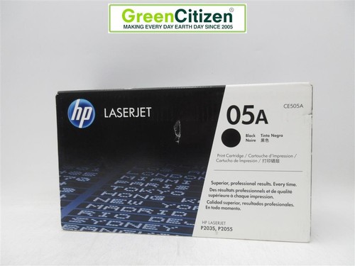 HP 05A CE505A Black Toner Cartridge GENUINE SEALED | eBay