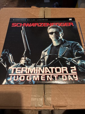 Terminator 2 Judgement Day Widescreen Digital Laserdisc (1992) 2-Disc ...