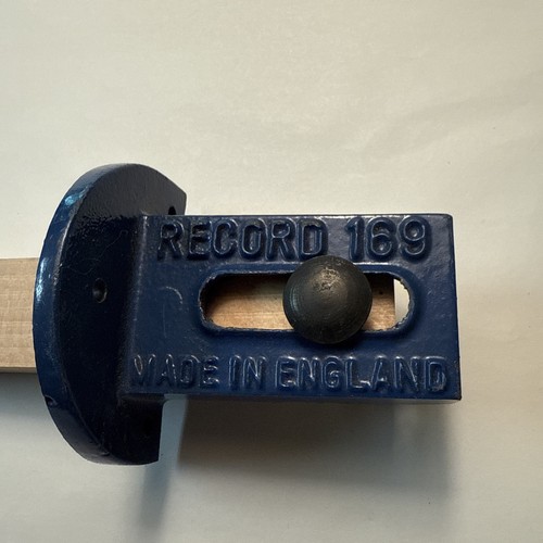 Vintage Record No. 169 Carpenter's Bench Stop Wood Working Tool Cabinet ...