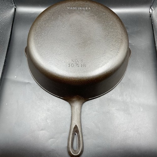 BSR Birmingham Stove & Range #8 Chicken Fryer Cast Iron Skillet 10 5/8 ...