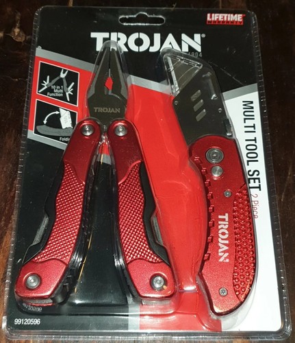 Trojan 2 Piece Multi Tool And Knife Set - BRAND NEW & SEALED ...