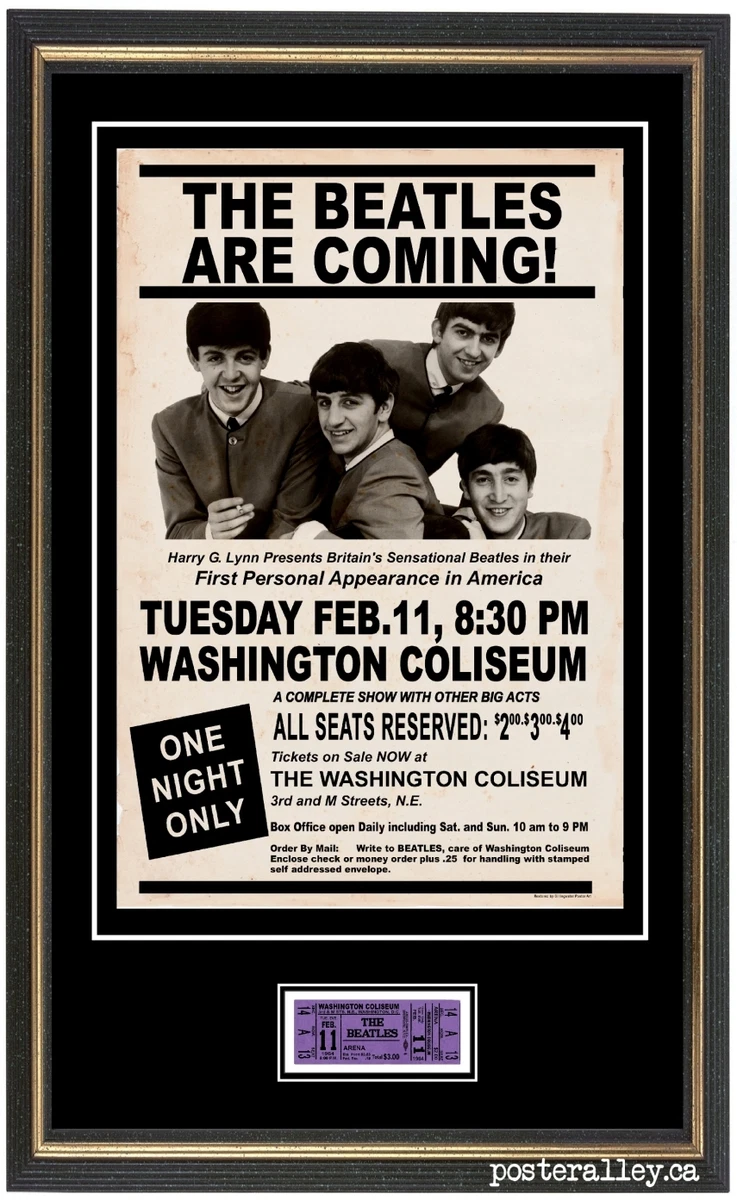 Framing Concert Posters